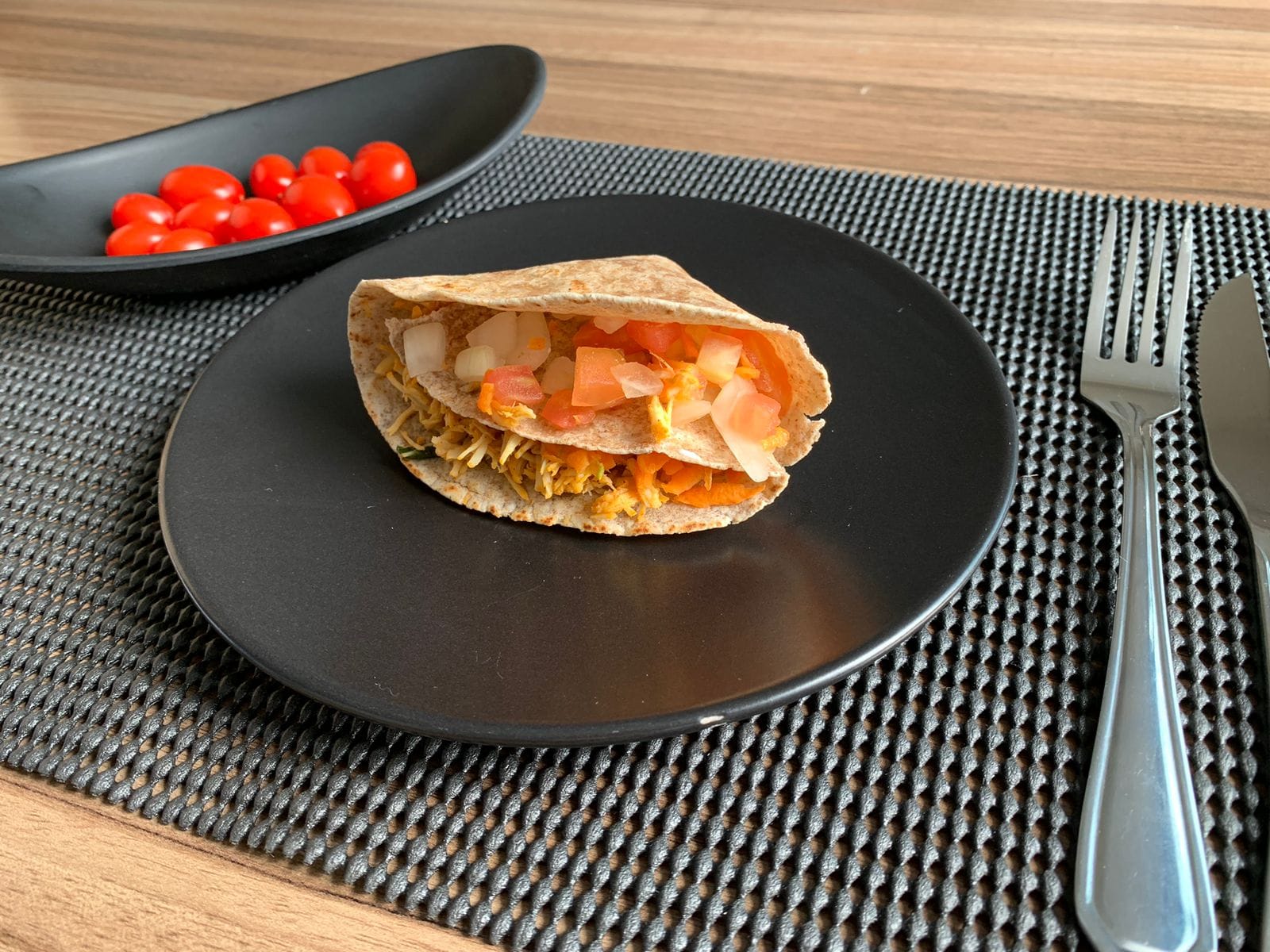 Kit Wraps integrais 4 unidades – Marmitaria Newfit