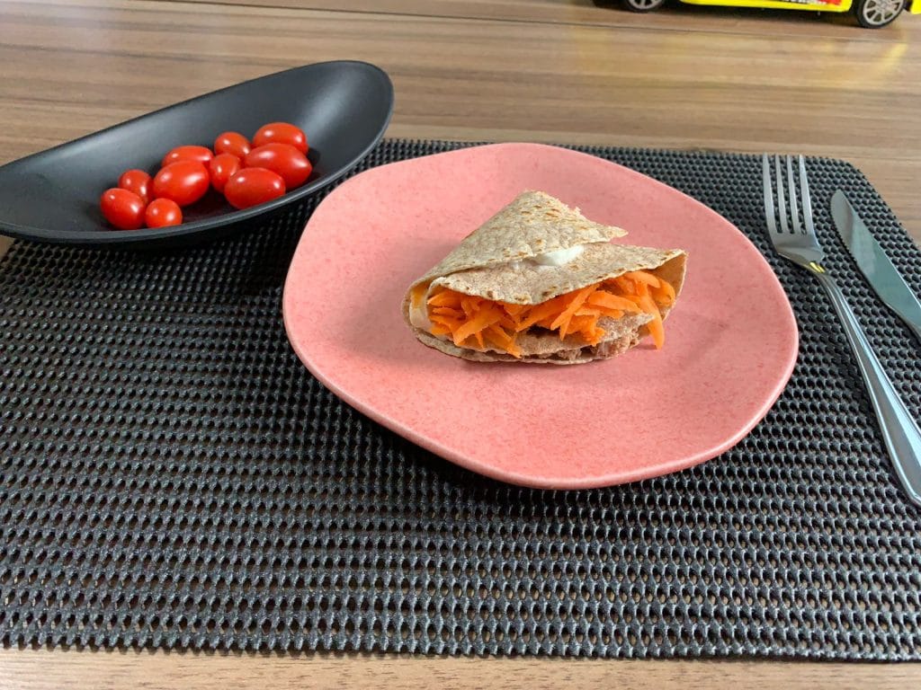 Kit Wraps integrais 4 unidades – Marmitaria Newfit